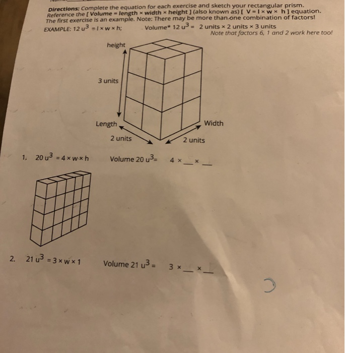 Solved Directions: Complete the equation for each exe | Chegg.com