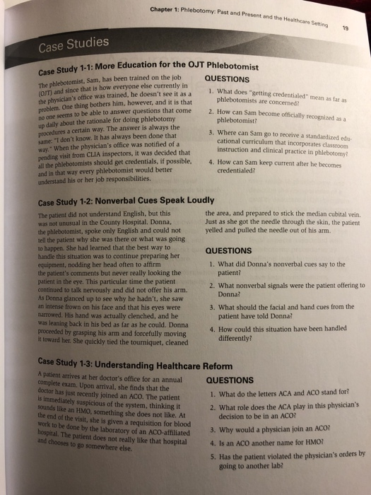 Solved 12 Unit l:The Healthcare Setting SKILLS DRILL | Chegg.com