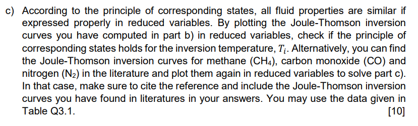 Solved The Joule-Thomson coefficient, Myr, is expressed by | Chegg.com