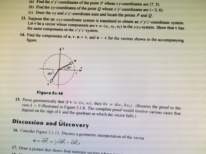 Solved Suppose that an xyz-coordinate system is translated | Chegg.com