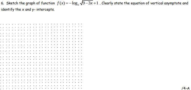 Solved Exponential and Logarithmic functions, Grade 12 | Chegg.com