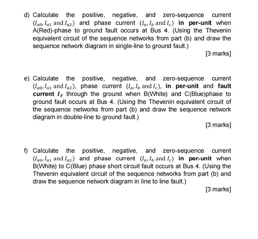 Solved A single-line diagram of the power system with | Chegg.com