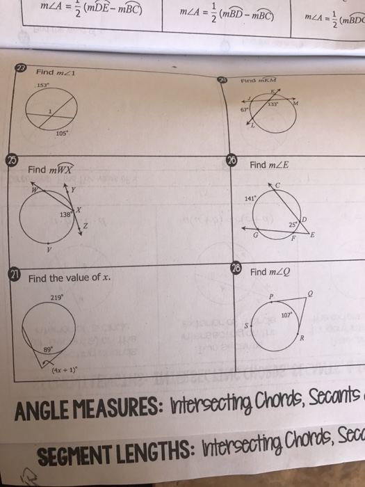 Solved Find m angle 1 Find mKM Find mX Find m angle E | Chegg.com