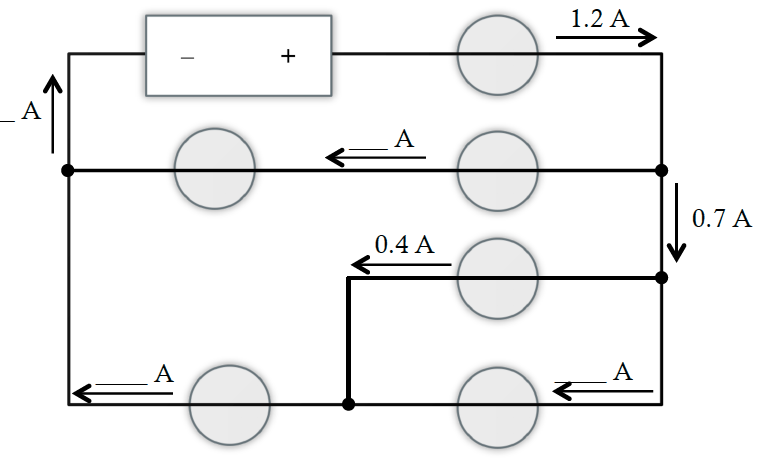 Solved 4. The diagram below shows a more complex circuit, | Chegg.com