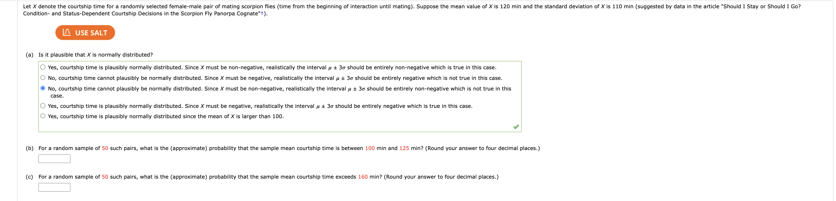 Solved Condition- and Status-Dependent Courtship Decisions | Chegg.com
