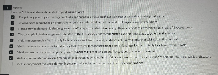 Solved 3 - 4 ﻿pointsIdentify ALL true statements related to | Chegg.com