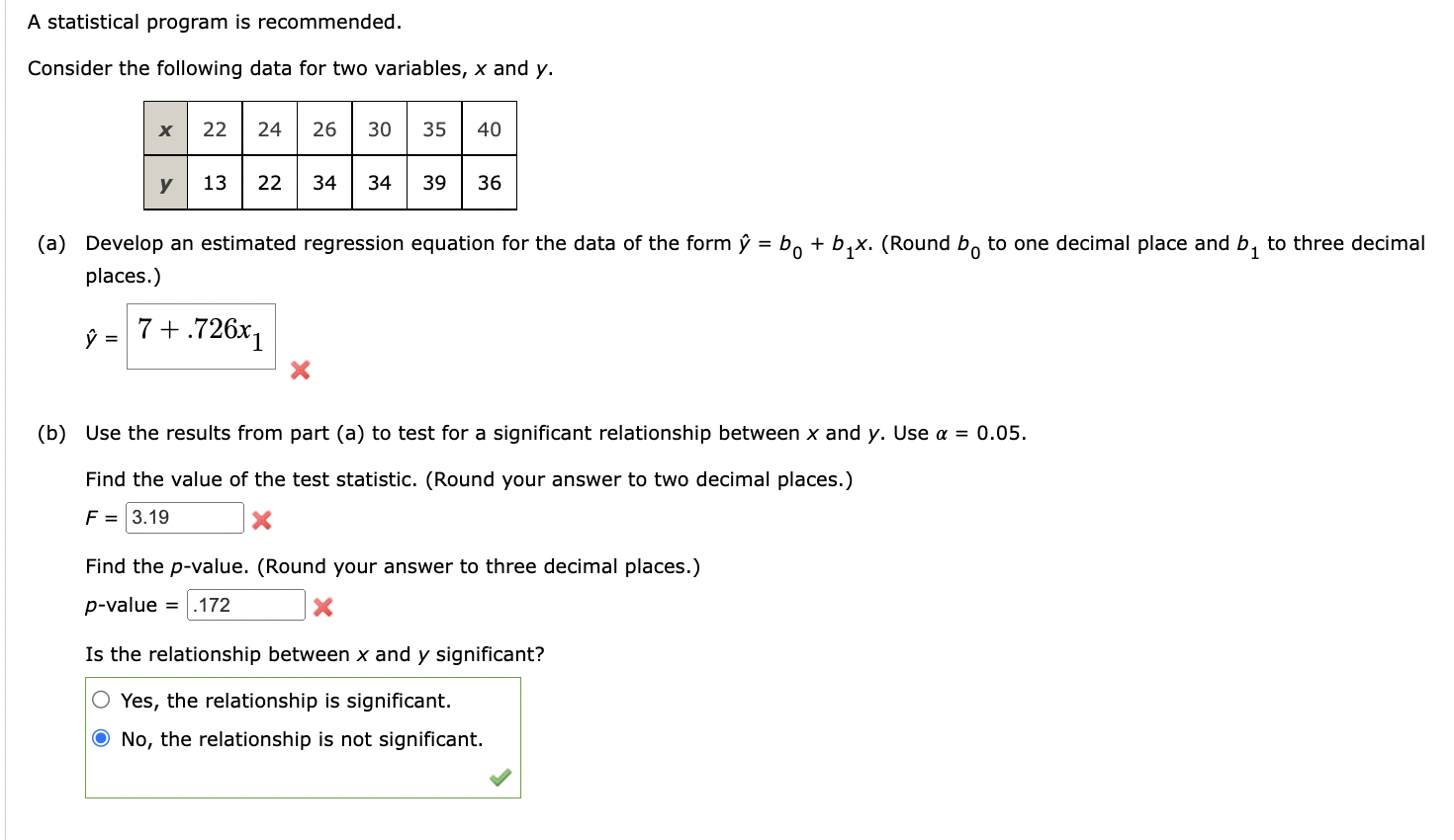 Solved A statistical program is recommended. Consider the | Chegg.com