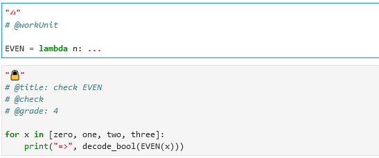 Solved 1/A Implement a function EVEN that will take a Church | Chegg.com