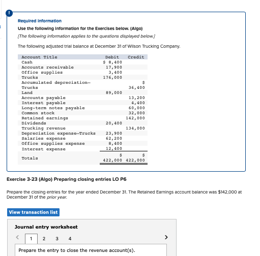 Solved Required information Use the following information | Chegg.com