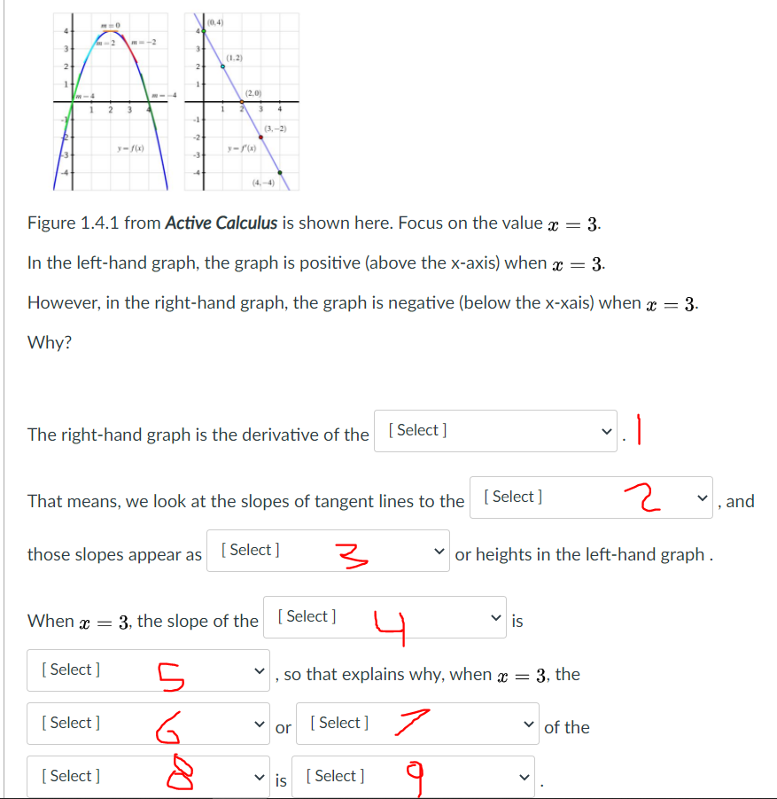 Solved Here are the options as numbered in the picture: 1. | Chegg.com