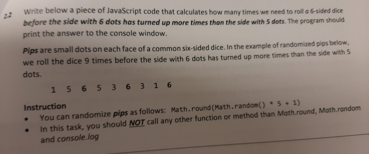 Solved Write below a piece of JavaScript code that | Chegg.com