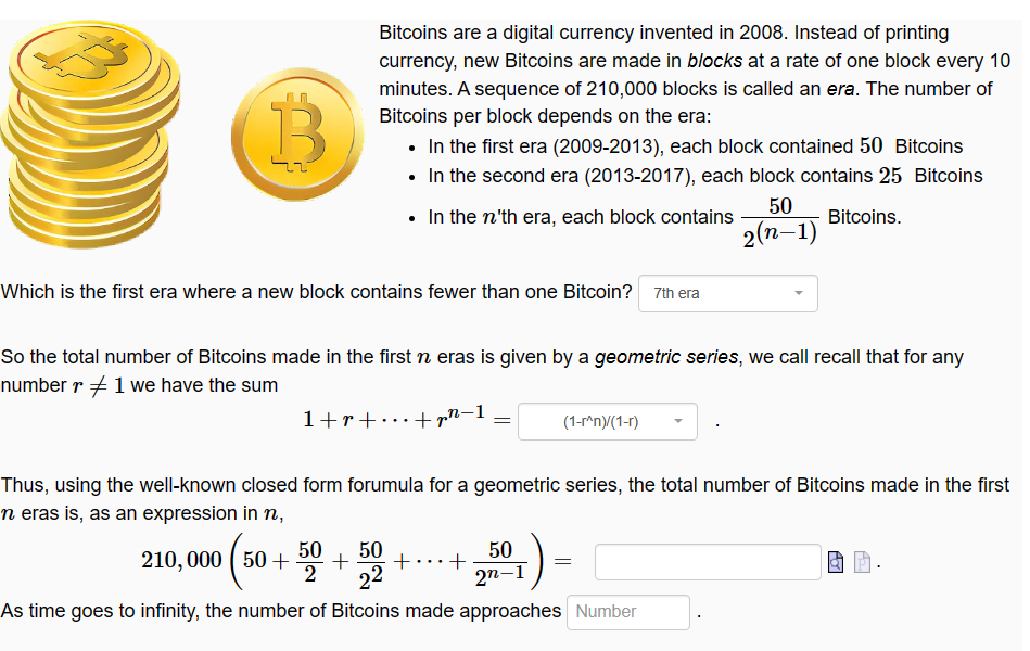 Solved Bitcoins are a digital currency invented in 2008. | Chegg.com