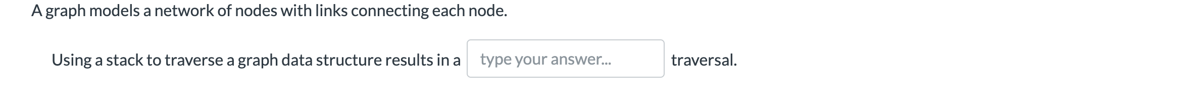 Solved A graph models a network of nodes with links | Chegg.com