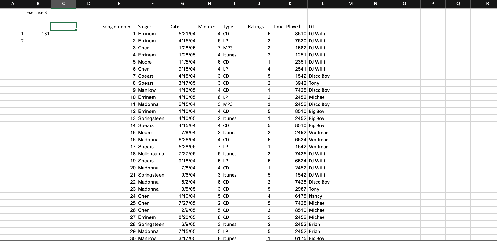 Find The Following Using Countif Countifs Sumif Chegg