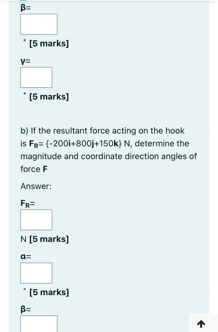 Solved F В 30° F1 = 600N 1 a) Two ropes with force F and | Chegg.com