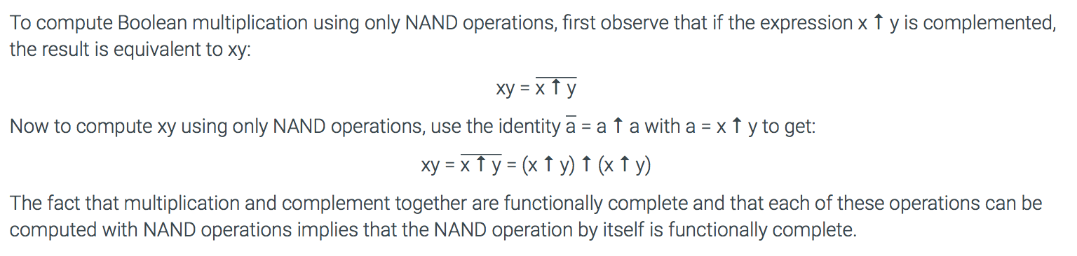 Solved Equivalent expressions using only NOR or only | Chegg.com