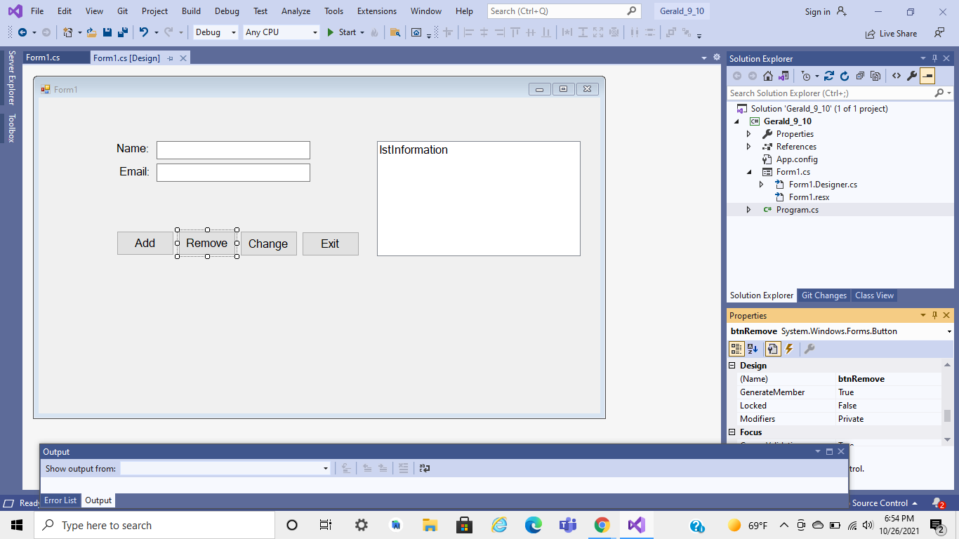 Solved C# Question: Can you help me do this project on | Chegg.com