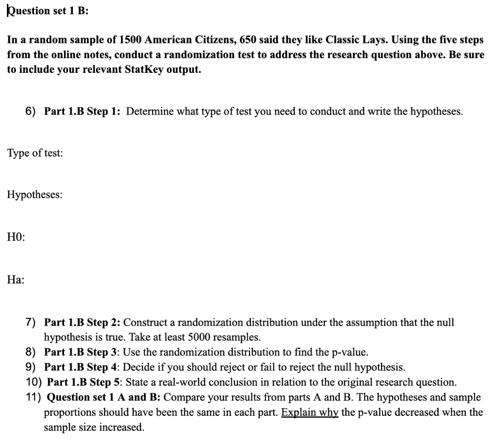 Solved In A Random Sample Of 1500 American Citizens 650 Chegg