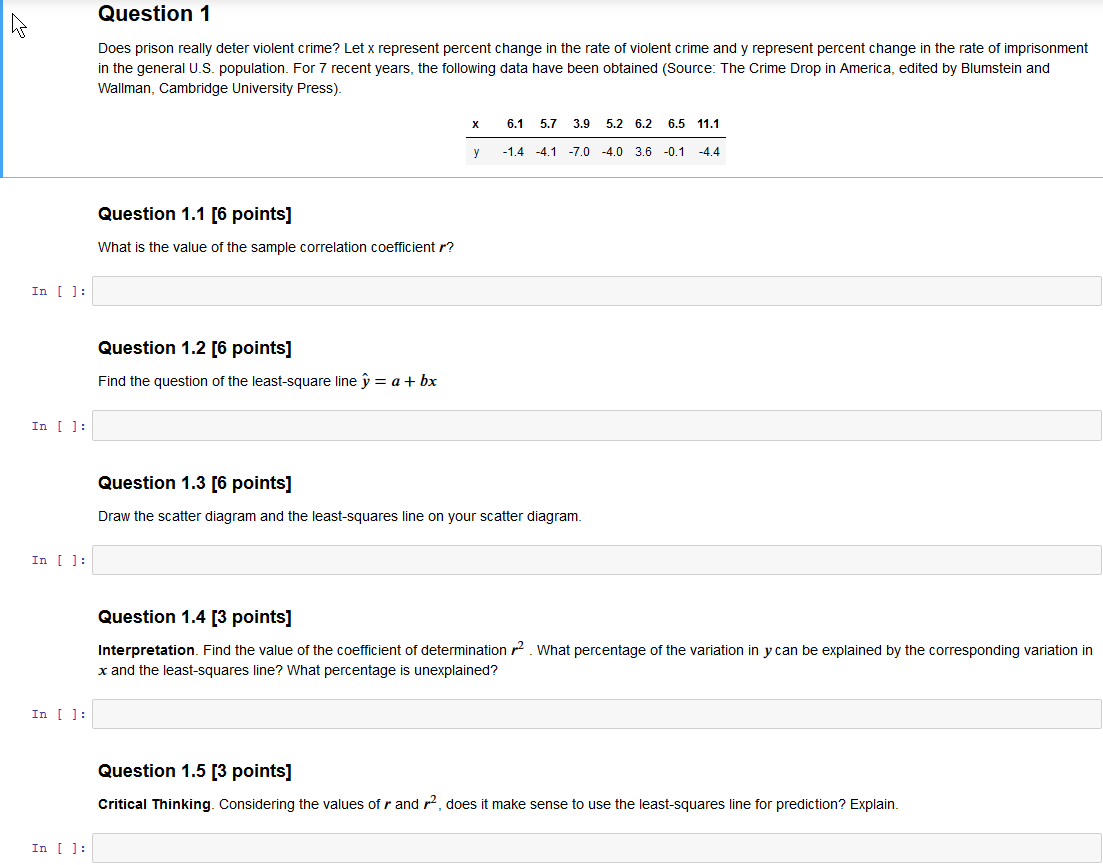 Solved Question 1 x Does prison really deter violent crime? | Chegg.com