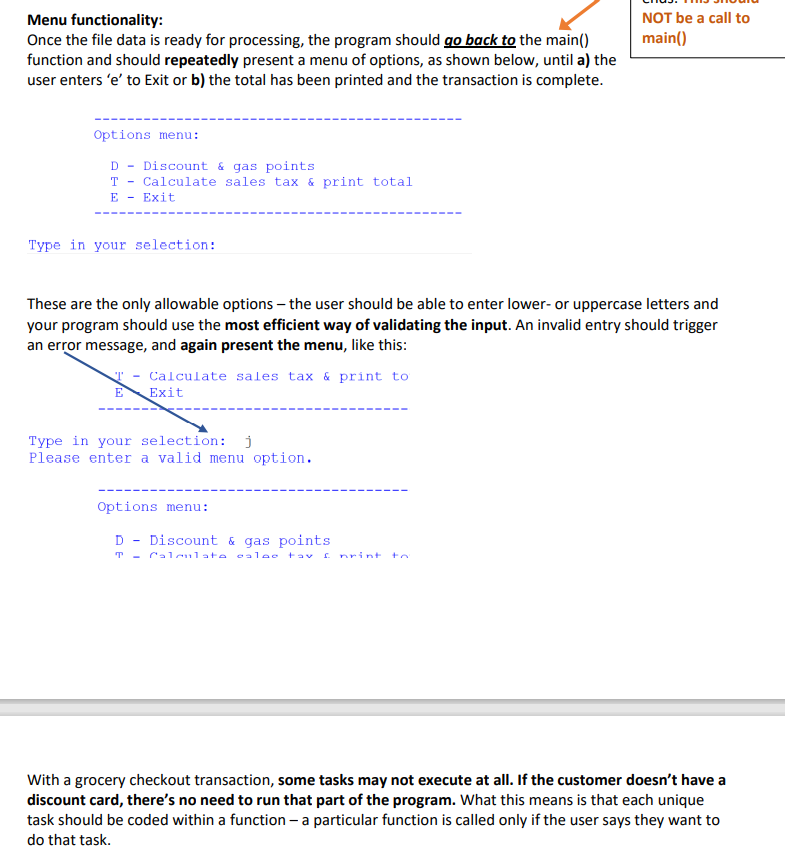 CIS 221 PA4 - Grocery Transaction This is an | Chegg.com