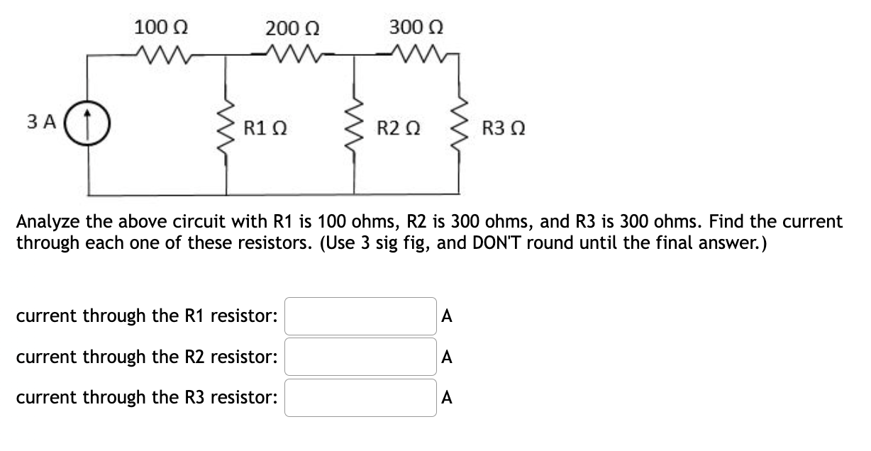 Solved Analyze the above circuit with R1 is 100 ohms, R2 is | Chegg.com