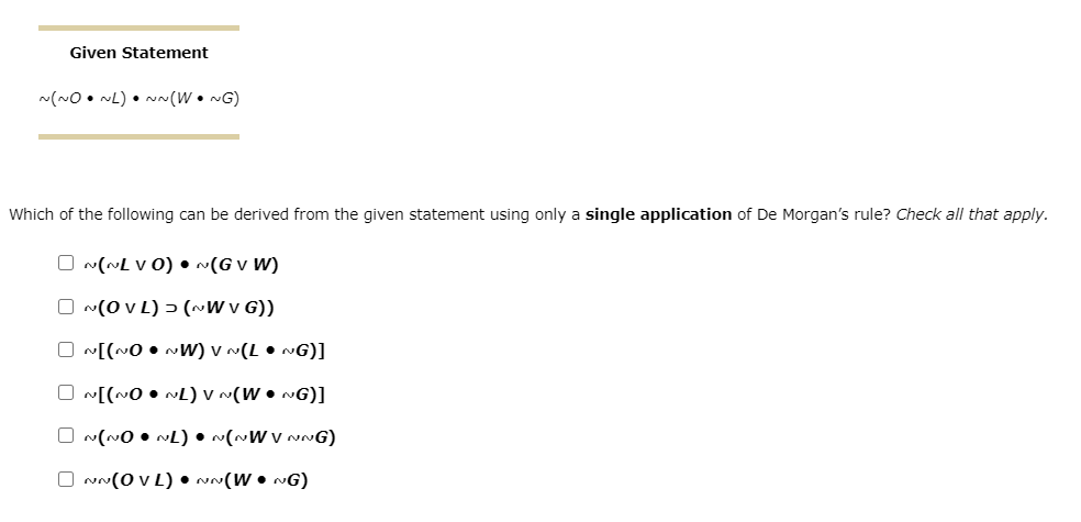 Solved 1. Rules of Replacement - De Morgan's Rule (DM) In | Chegg.com
