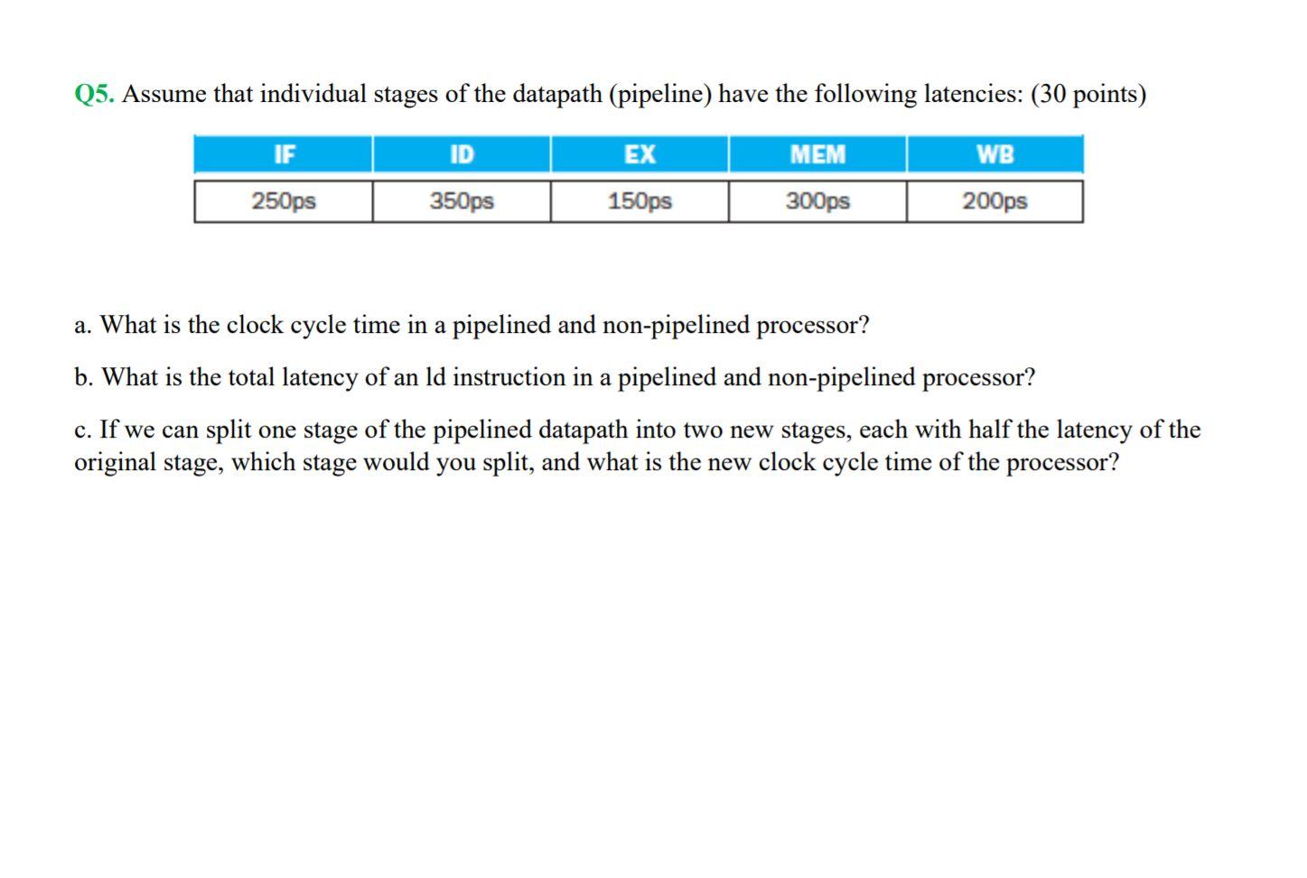 Solved Q6. Please briefly discuss what structural hazards, | Chegg.com