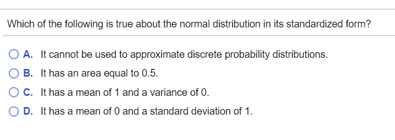 Solved Which of the following is true about the normal | Chegg.com