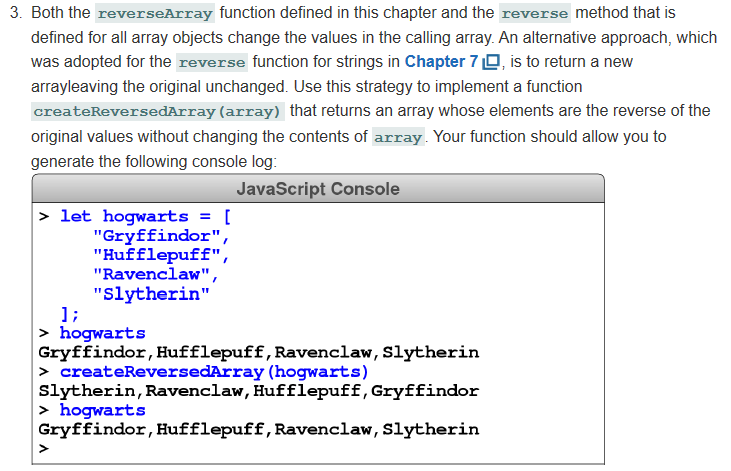 Solved 3 Both The Reversearray Function Defined In This 2158