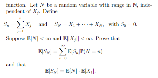 Solved Let 1 be a countable sample space. Let {X;} be a | Chegg.com