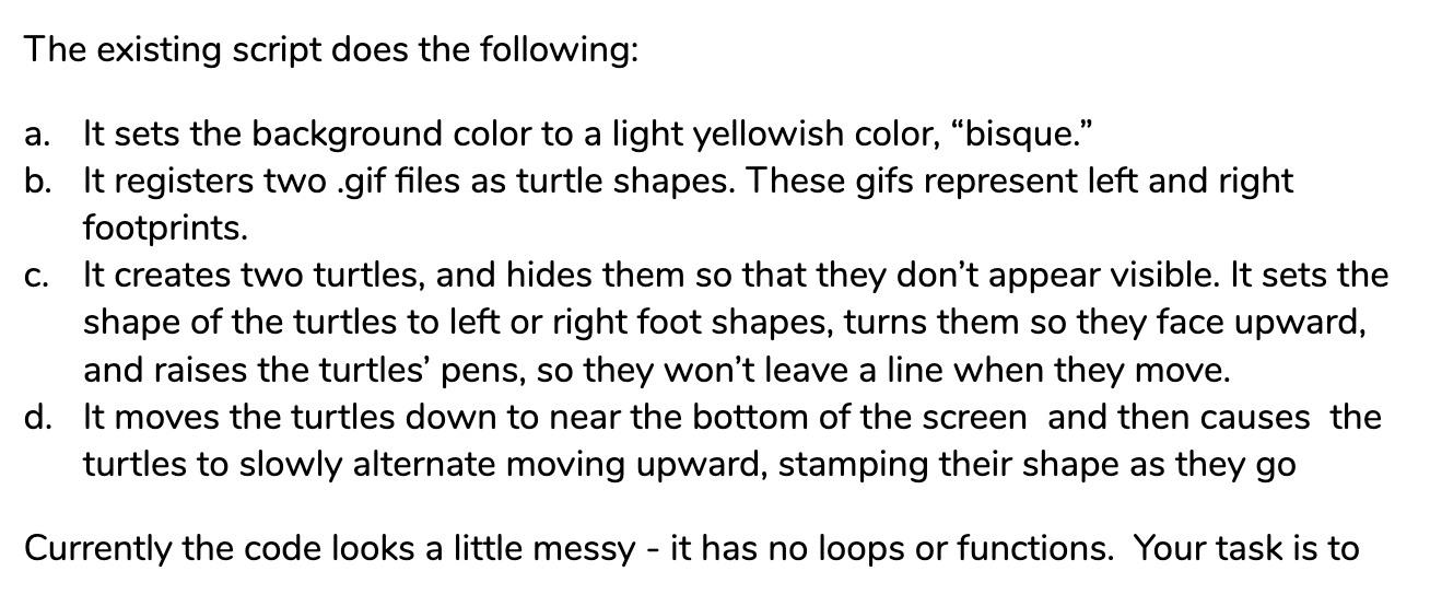 Solved This script uses the turtle module to show | Chegg.com