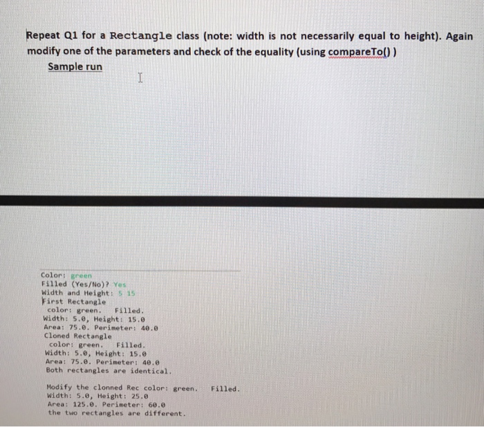 Solved public abstract class Shape // attributes private | Chegg.com