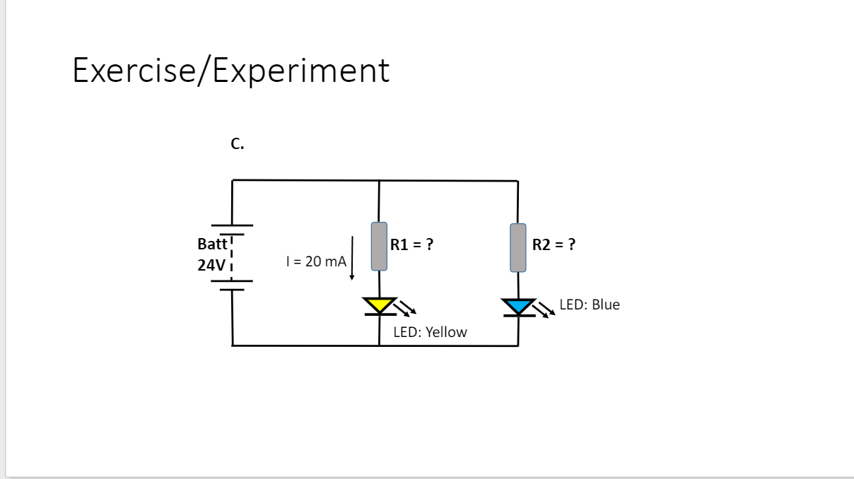 Solved Exerciseexperiment No 1 A Given The Circuits In 8888