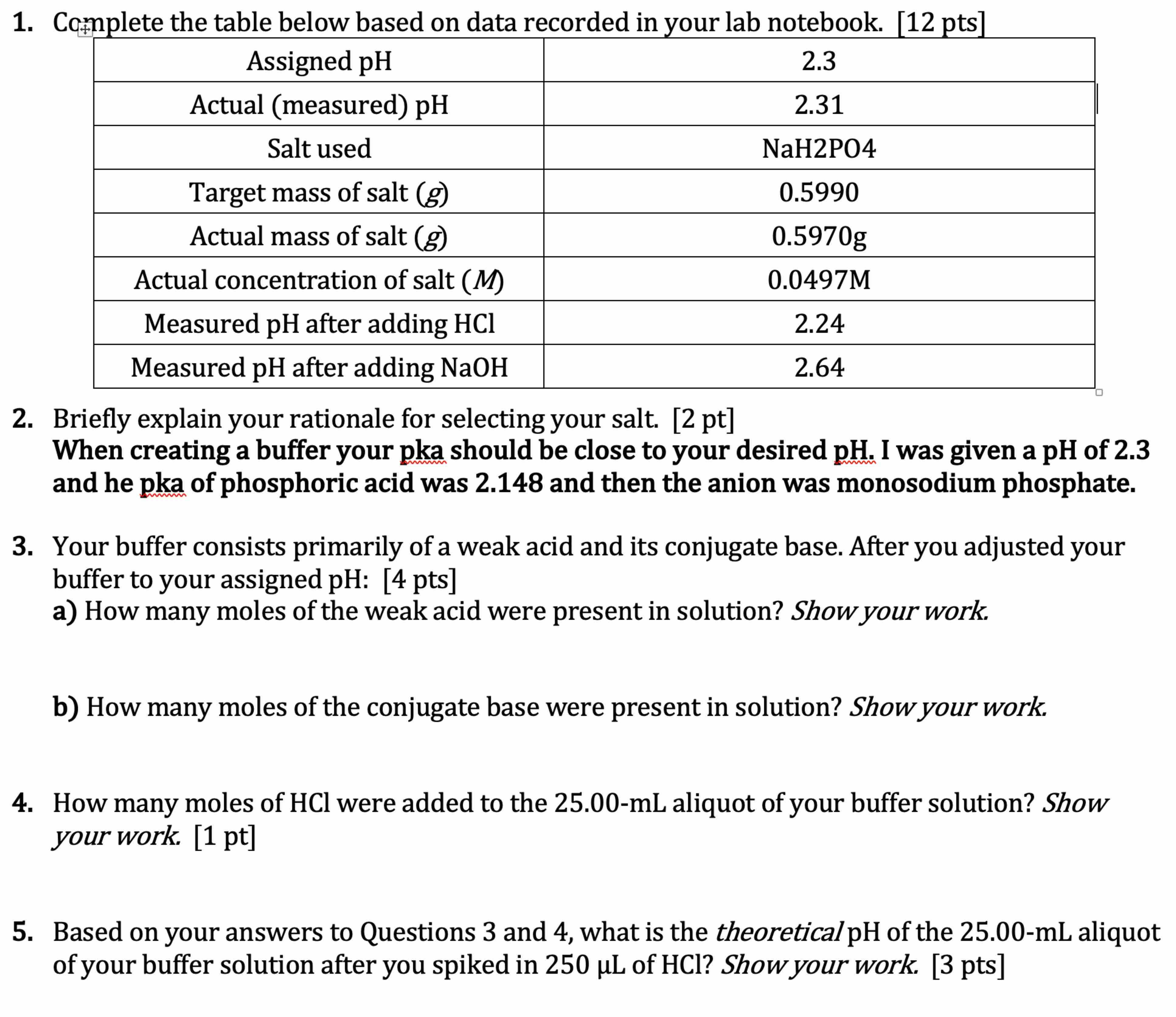 Solved 2. ﻿Briefly explain your rationale for selecting your | Chegg.com