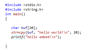 Solved #include #include int main() { char buf[20]; | Chegg.com