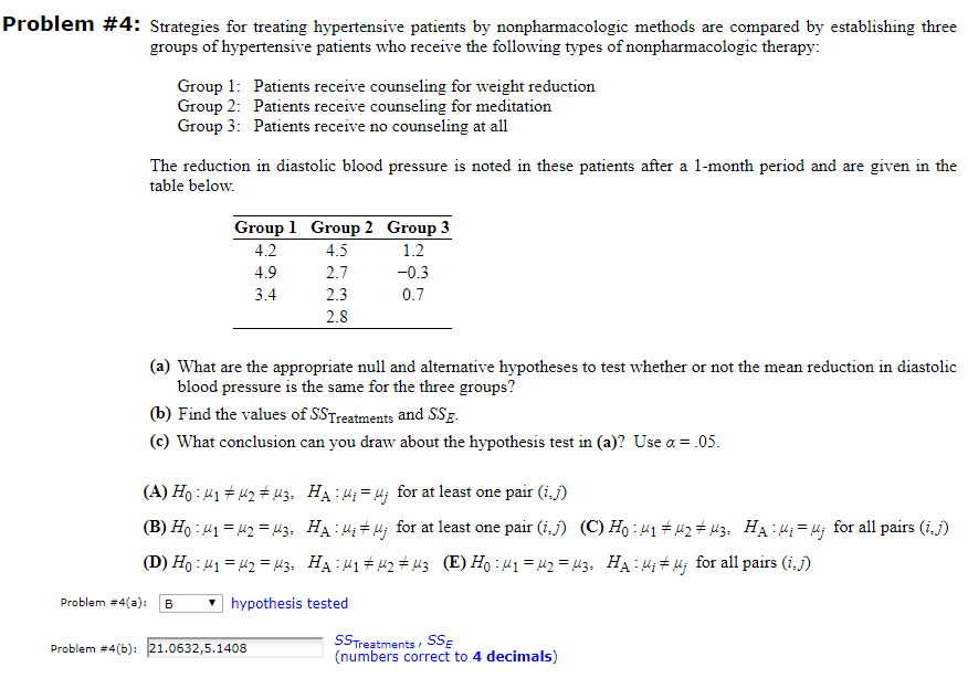 Solved Problem 6 Minitab 17 Work Through This Example On