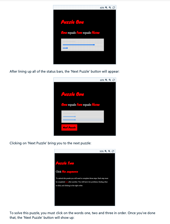 Simple HTML CSS JS work Screens for the work step by | Chegg.com