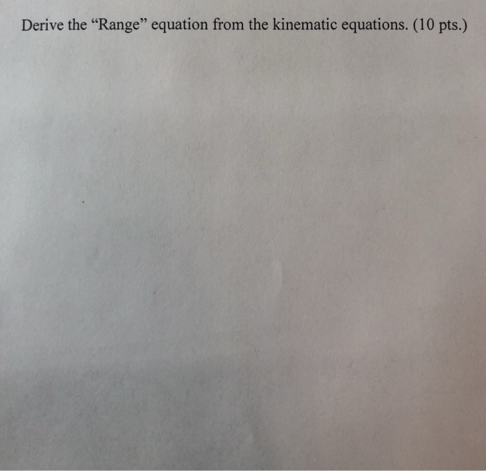 Solved Derive the range the equation. Please show steps !! | Chegg.com