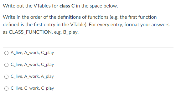 Solved Consider the following C++ files: fooch foo.cpp | Chegg.com
