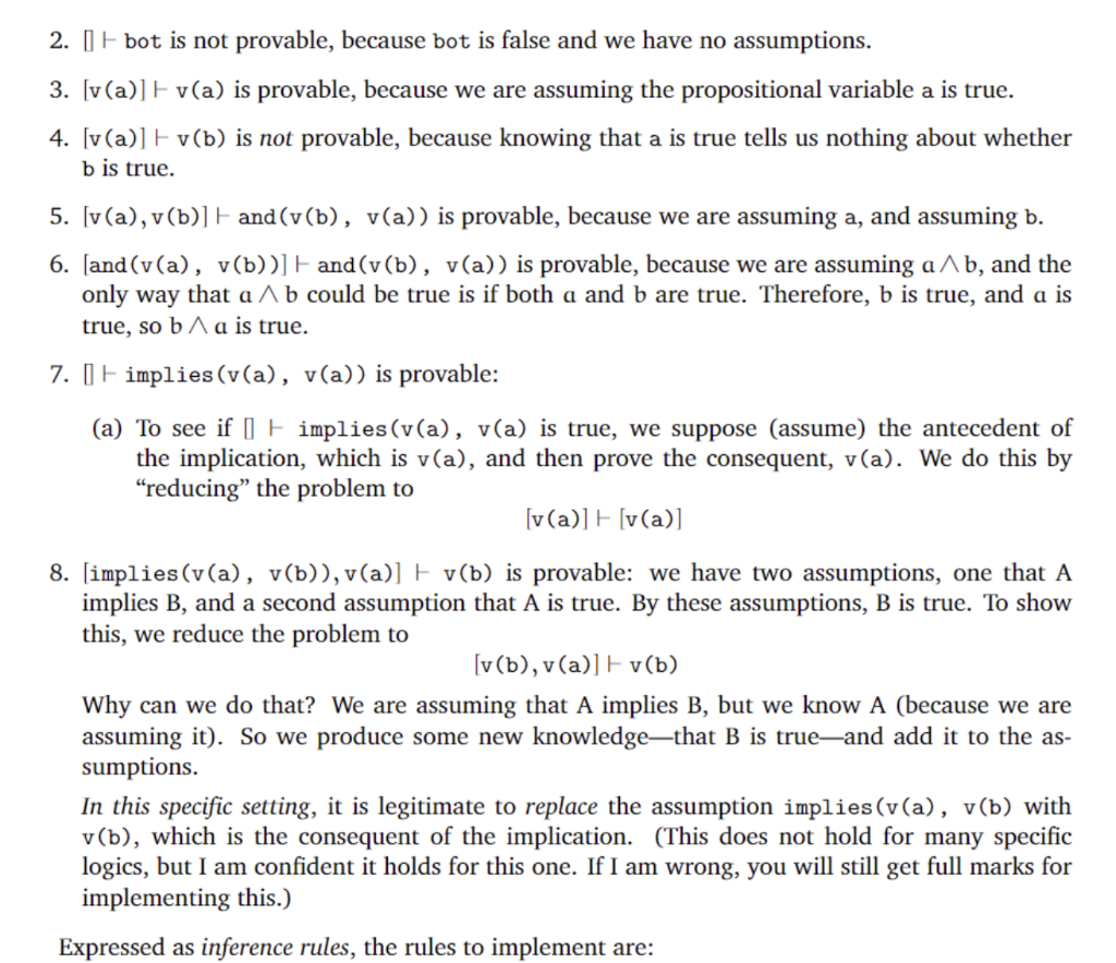 Solved 3 Q3: Tiny Theorem Prover You will finish | Chegg.com