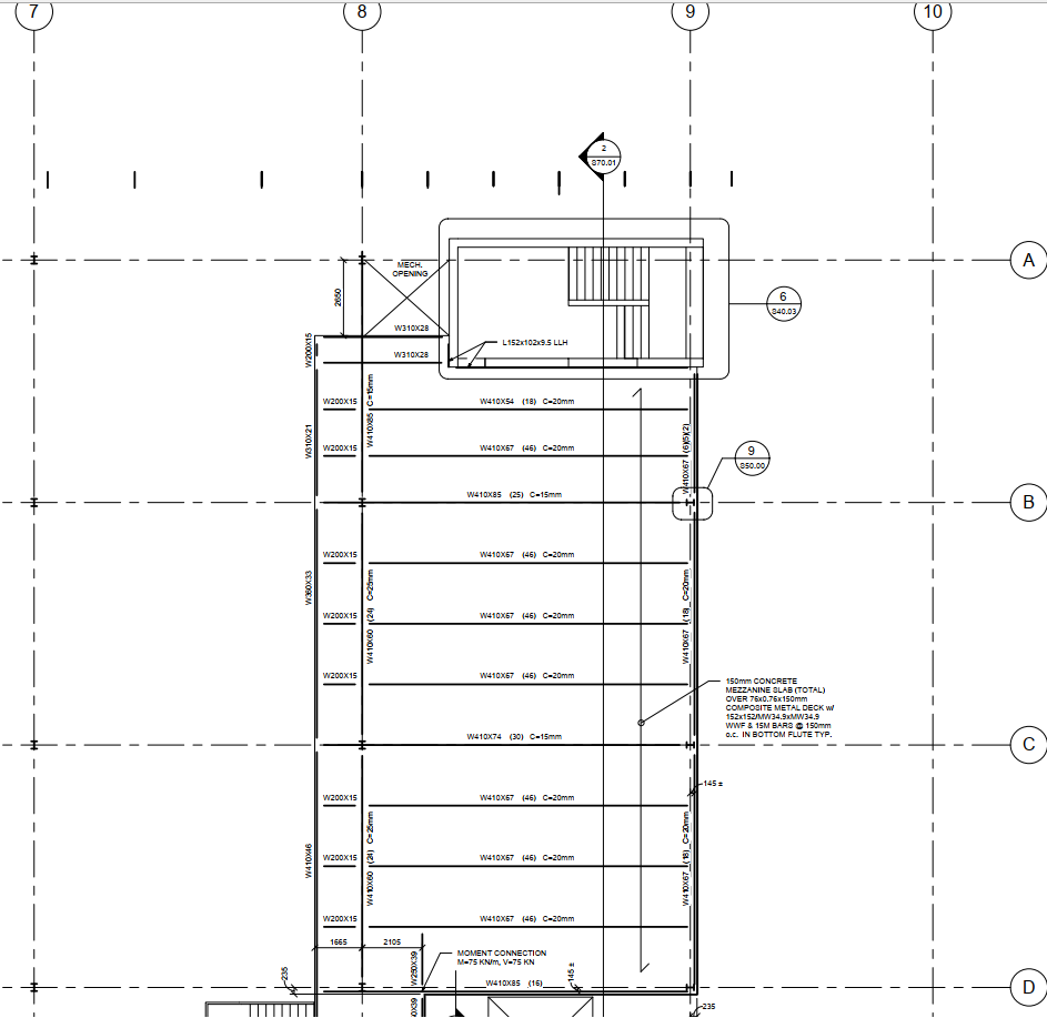 1. Look at S20.05 for a plan view of the Level 4 | Chegg.com