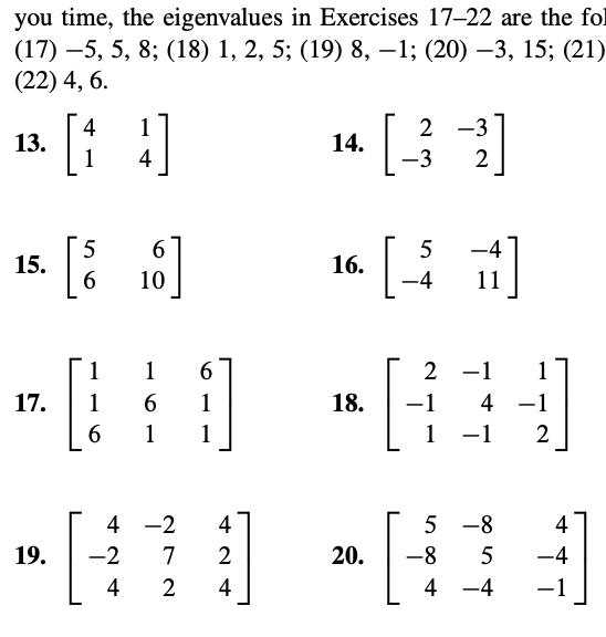 Solved Question 19: How did we get the vector (4, 2, 5) | Chegg.com