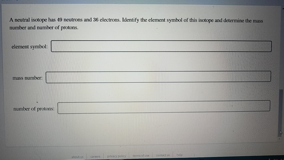 Solved Identify the missing information for each neutral | Chegg.com