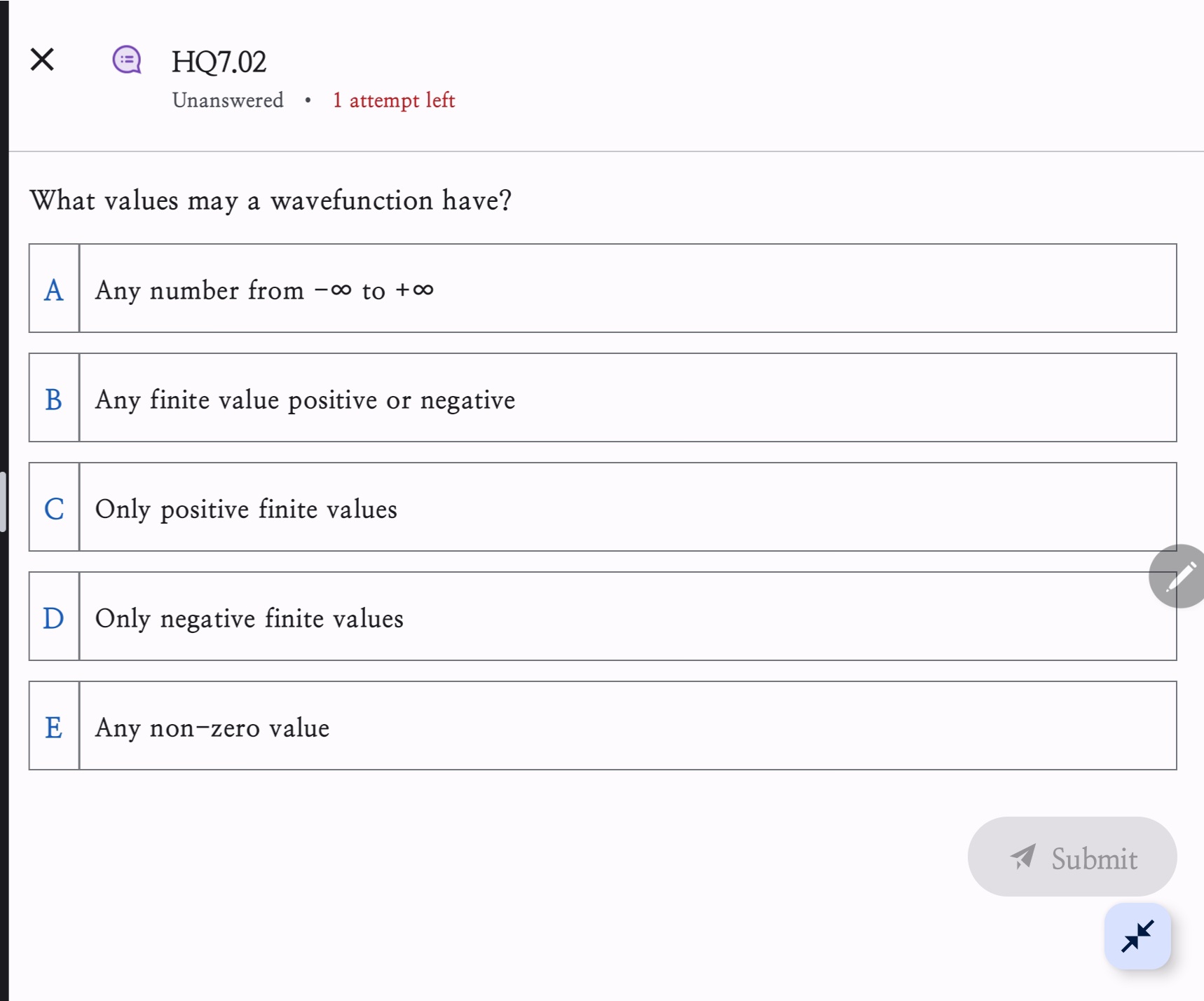 Solved Which of the following functions is an acceptable | Chegg.com