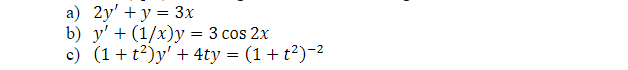 Solved Find the general solution of the given first order | Chegg.com