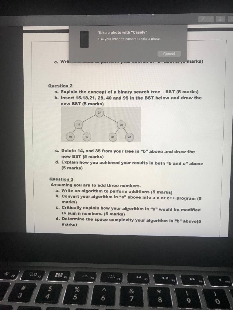Solved Explain the concept of a binary search tree – BST (5 | Chegg.com