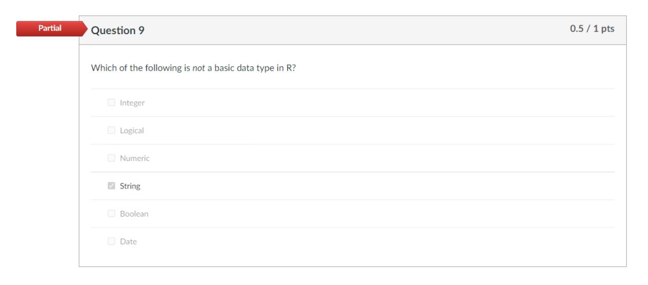 Solved Which of the following is not a basic data type in | Chegg.com