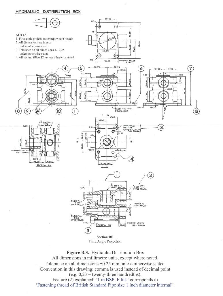 Solved B.3 Geometric Specification 10 marks An engineering | Chegg.com
