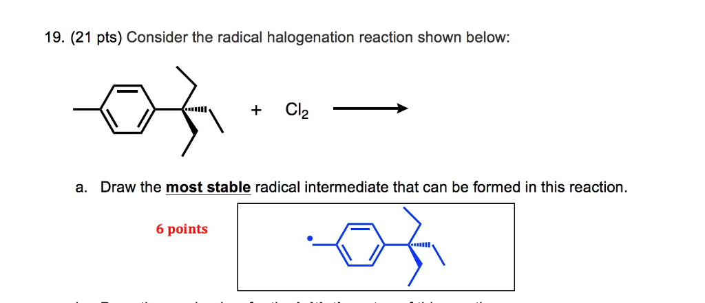 Solved Organics Radical halogenation of alkanes Why is | Chegg.com