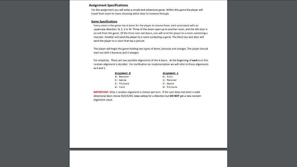Solved Test Case: Whole Game Output Please enter your | Chegg.com